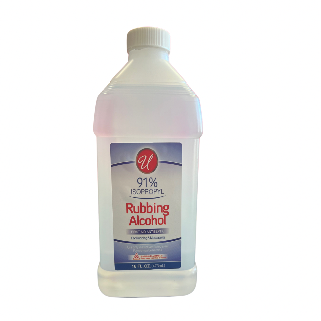91% Isopropyl Rubbing Alcohol 16oz – Beauty2Go LLC